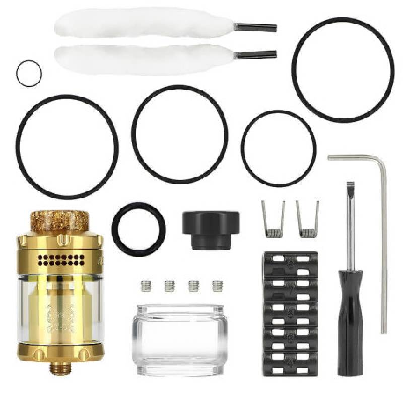 Atomiseur Dead Rabbit 3 RTA Edition 2024 EN TUNISIE- HELLVAPE Couleur Noir