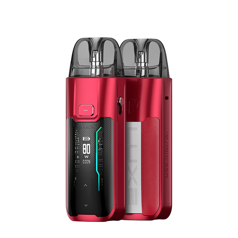 KIT POD Luxe XR Max - Leather Version - Vaporesso en tunisie Couleur Rouge
